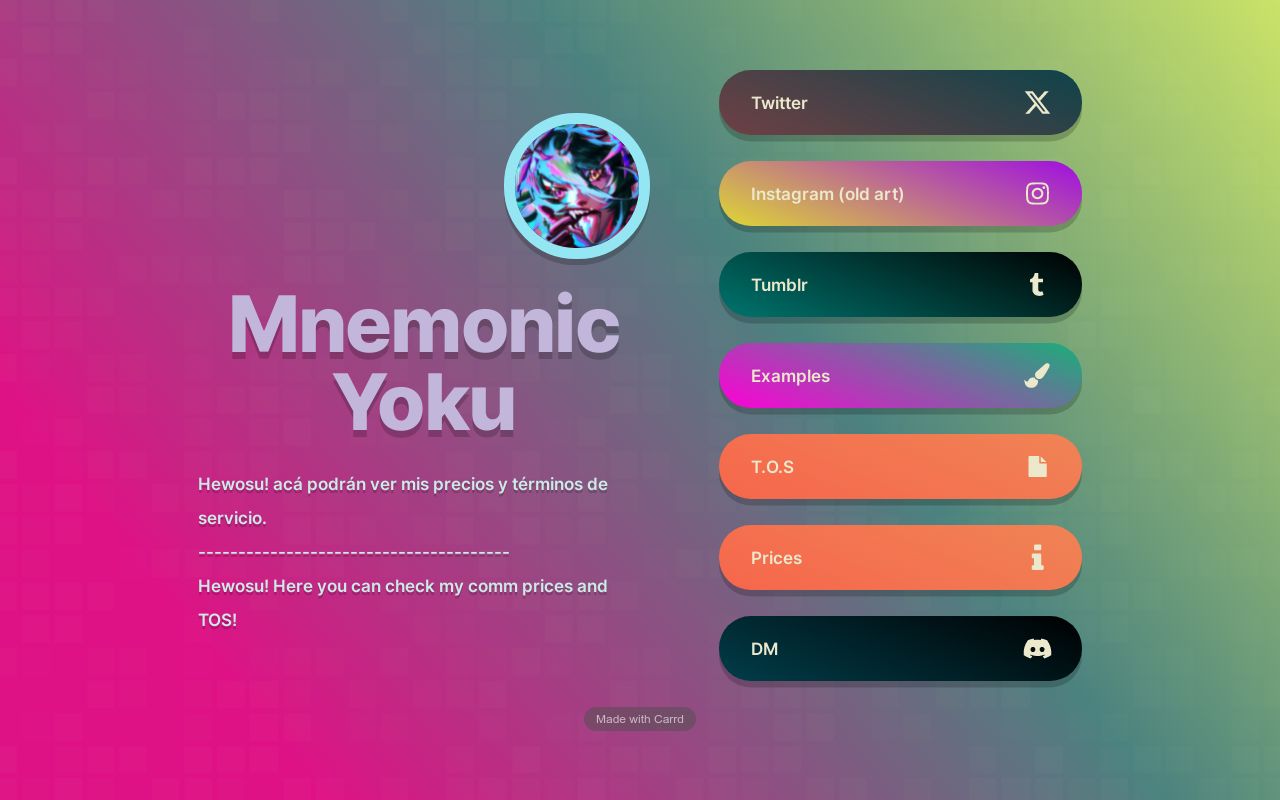 Yoku's comm page